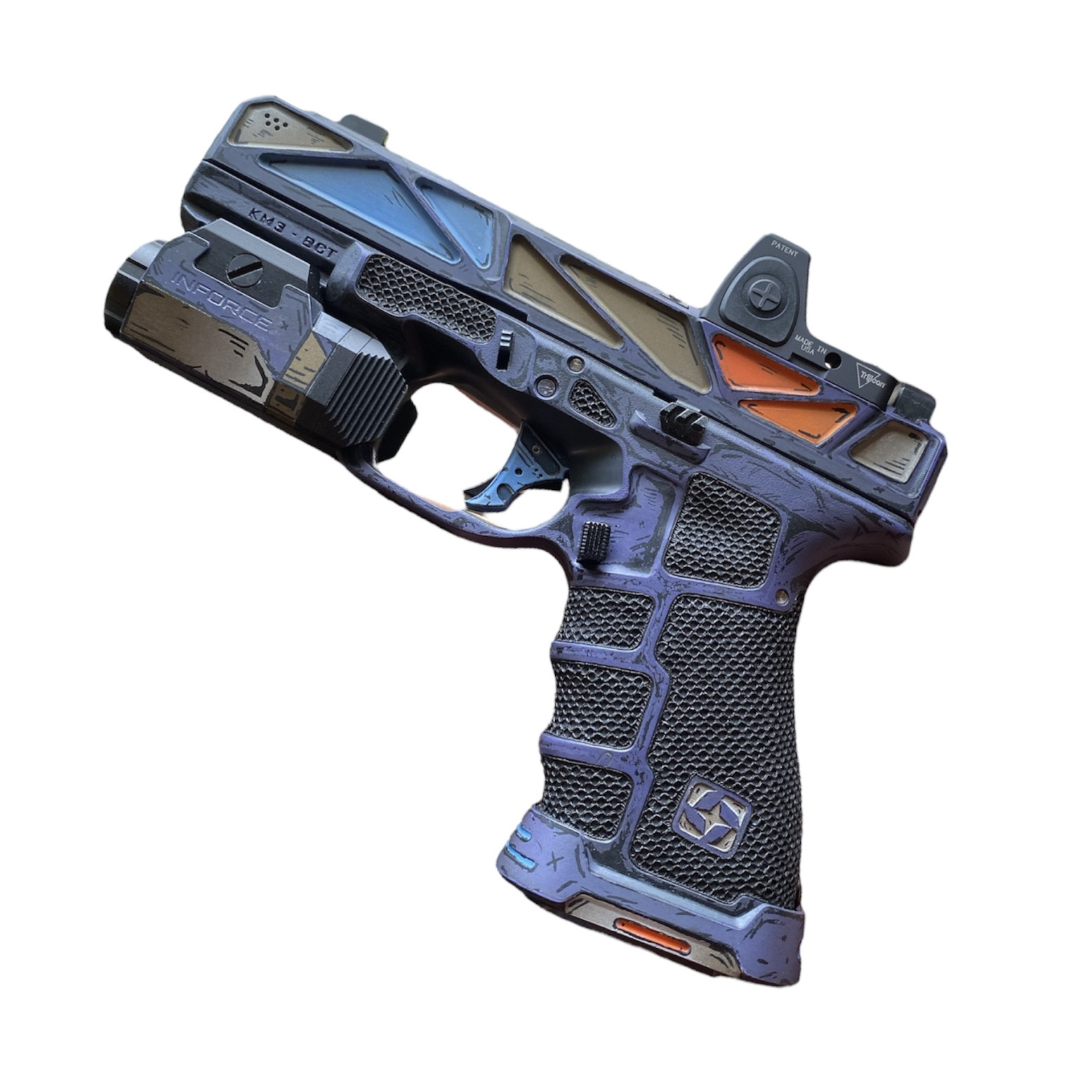 Glock Full Size & Compact (17,19,45,21,29 Etc) - Stippling Deposit ...